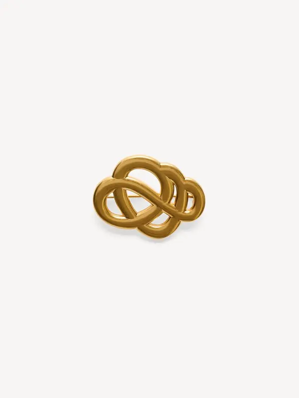 BY MALENE BIRGER Broche Mini Brooch - Gold