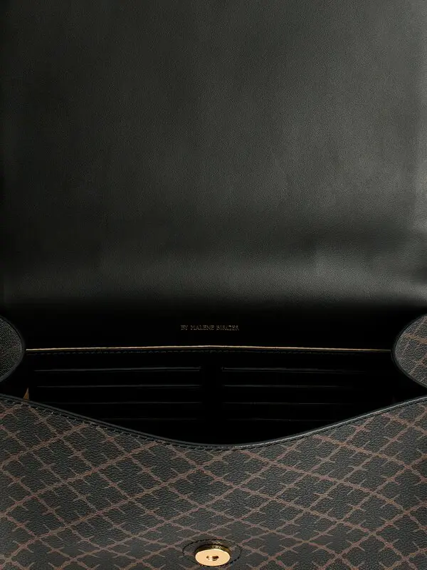 BY MALENE BIRGER Loennas Shoulder Bag - Dark Chokolate