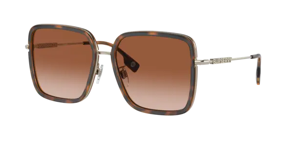 Burberry Square Frame Sunglasses - Brown Gradient