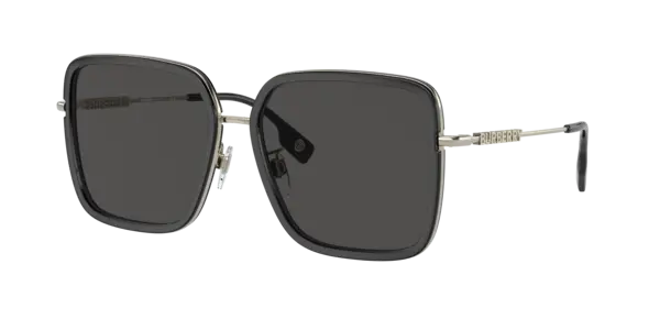 Burberry Square Frame Sunglasses - Dark Grey
