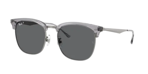 Ray-ban Half Rim Sunglasses - Dark Grey Polarized