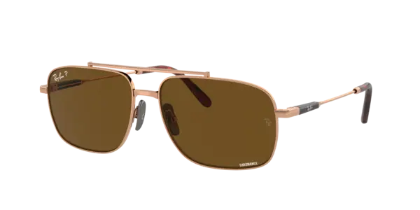 Ray-ban Michael Titanium Sunglasses - Brown