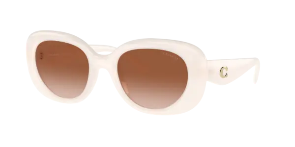 COACH Oval Sunglasses - Brown Gradient