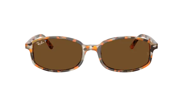Ray-ban Full Rim Sunglasses - Brown Polarized