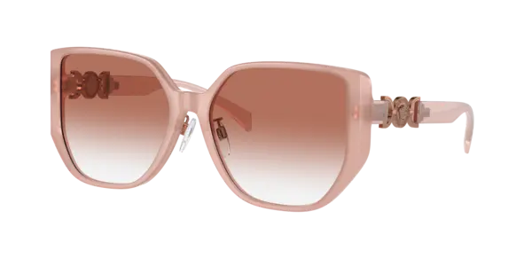 Versace Full Rim Sunglasses - Clear Gradient Red