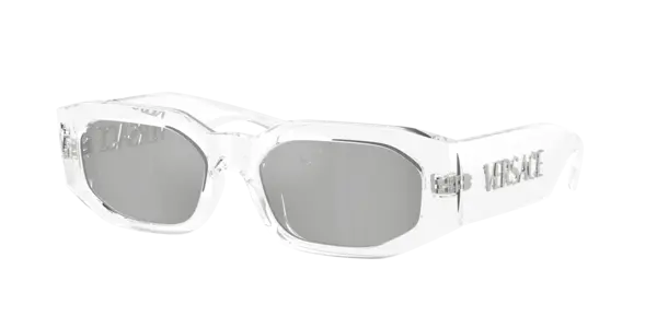 Versace Sunglasses - Clear Mirror Silver