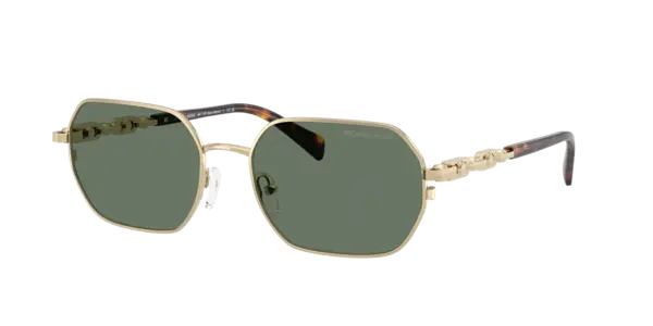 Michael Kors Octagon Sunglasses - Green Solid