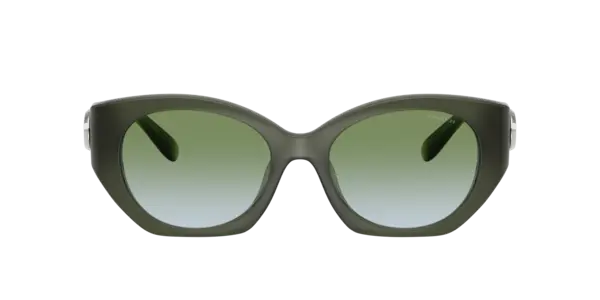 COACH Cat Eye Sunglasses - Moss Aqua Gradient