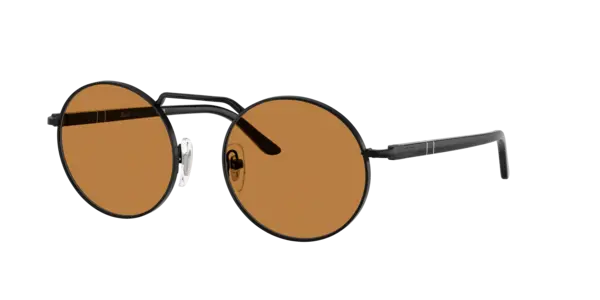 Persol Round Frame Sunglasses - Yellow Brown