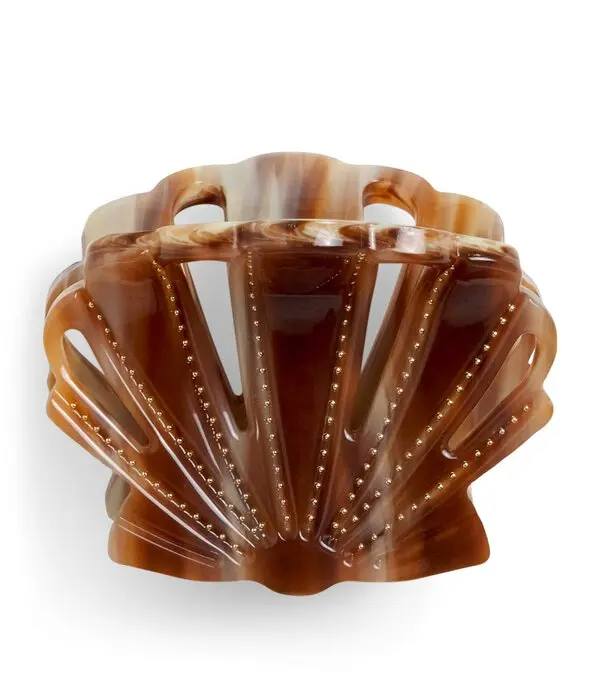 Zimmermann Acetate Shell Claw Clip - Brown