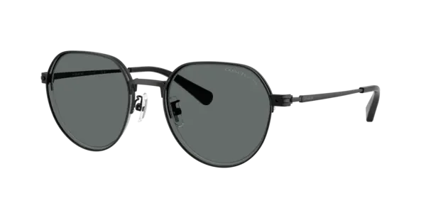 COACH Sunglasses - Grey Solid Polarized