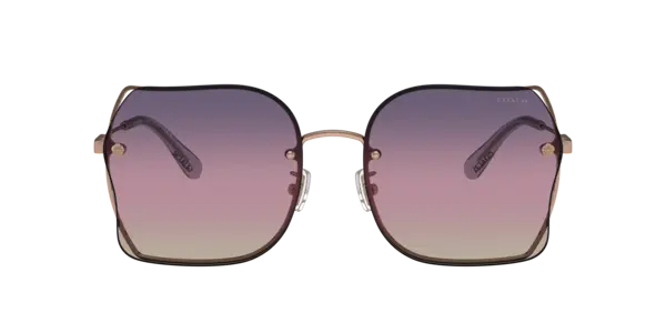 COACH Rose Gold Frame Sunglasses