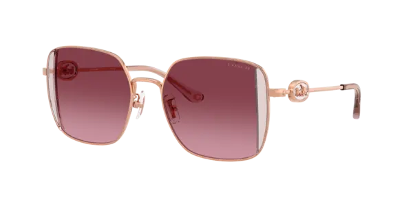 COACH Square Frame Sunglasses - Berry Gradient