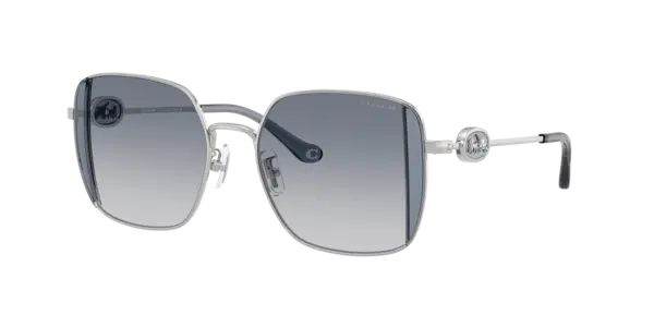 COACH Square Frame Sunglasses - Blue Gradient