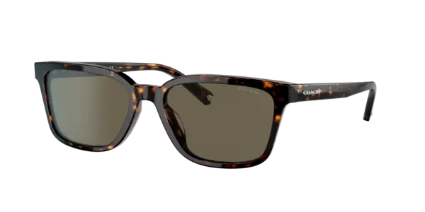 COACH Sunglasses With Lenses - Dark Brown Solid