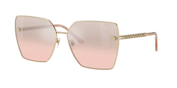 Versace Sunglasses - Light Pink Mirror Gradient Silver