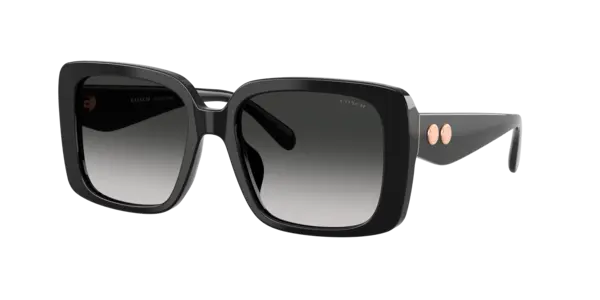 COACH Full Rim Square Sunglasses - Grey Gradient