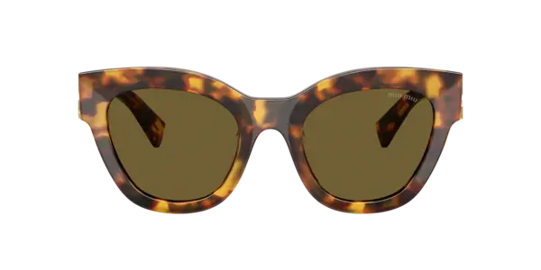 Miu Miu Mu 01ysf Sunglasses - Dark Brown