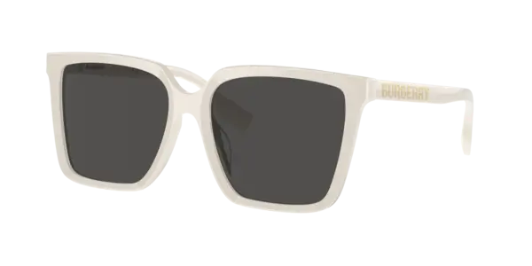Burberry Full Rim Square Frame Sunglasses - Dark Grey