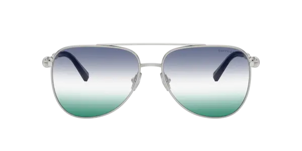 Tiffany & Co. Aviator Sunglasses - Green Blue Gradient