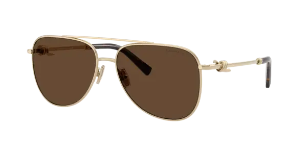 Tiffany & Co. Aviator Sunglasses - Light Brown