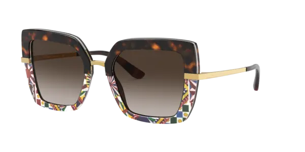 Dolce & Gabbana Sunglasses - Brown Gradient Dark Brown