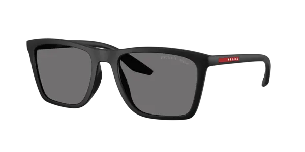 Prada Square Frame Sunglasses - Dark Grey Polarized