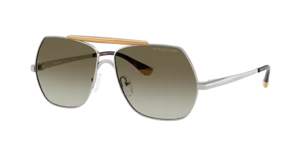 Michael Kors Aviator Sunglasses - Green Gradient