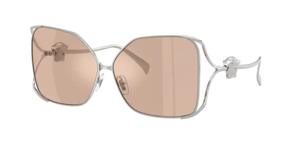 Versace Sunglasses - Light Pink Mirror Silver