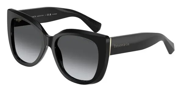 Tiffany & Co. Havana Tortoiseshell Square Sunglasses - Polar Grey Gradient