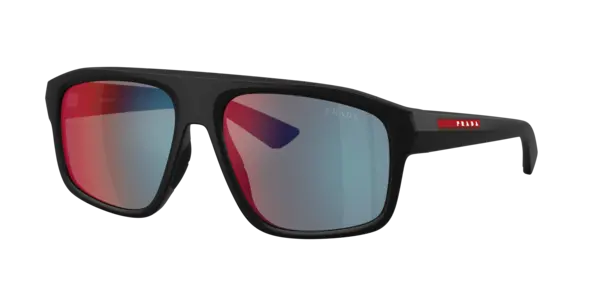 Prada Linea Rossa Sunglasses - Dark Grey Mirror Blue,red