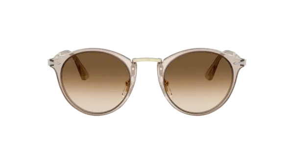 Persol Calligrapher Sunglass Po3166s - Clear Gradient Brown