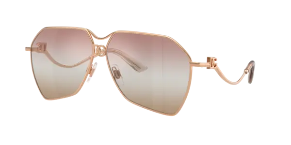 Dolce & Gabbana Sunglasses - Pink Gradient Brown Mirror