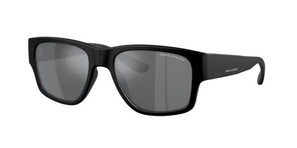 Armani Exchange Sunglasses - Light Grey Mirror Black