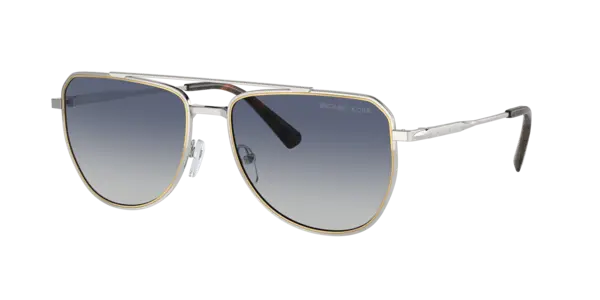 Michael Kors Whistler Aviator Sunglasses - Blue Gradient