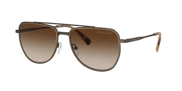 Michael Kors Whistler Aviator Sunglasses - Brown Gradient