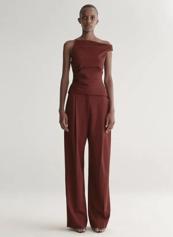 A.L.C. Winston Tailored Pant - Rust