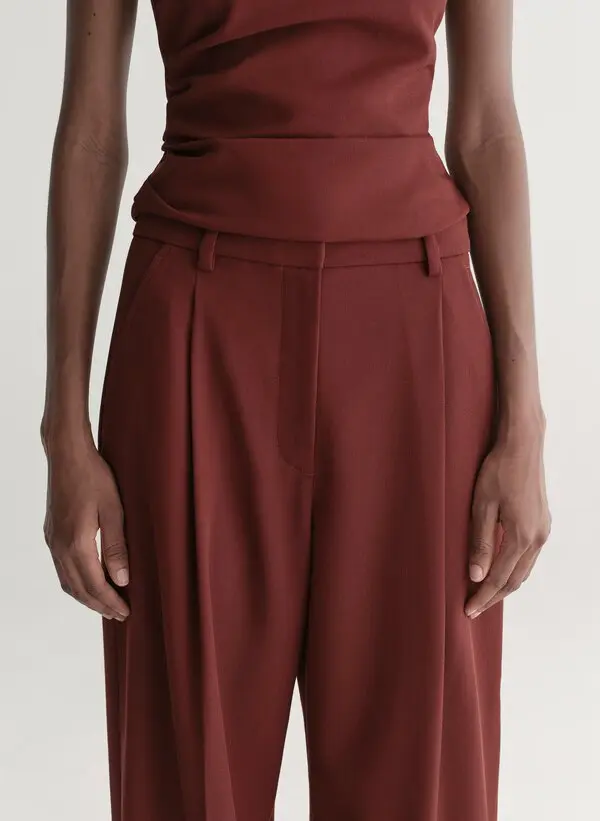 A.L.C. Winston Tailored Pant - Rust