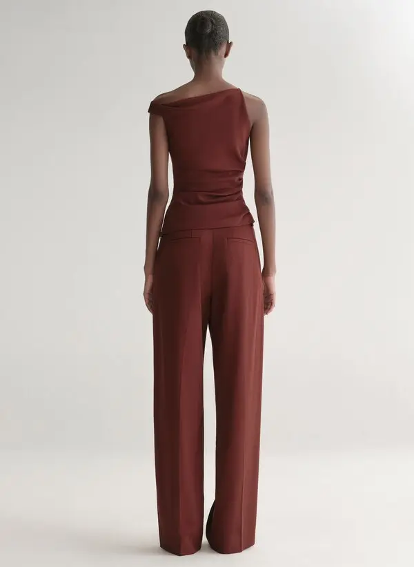 A.L.C. Winston Tailored Pant - Rust
