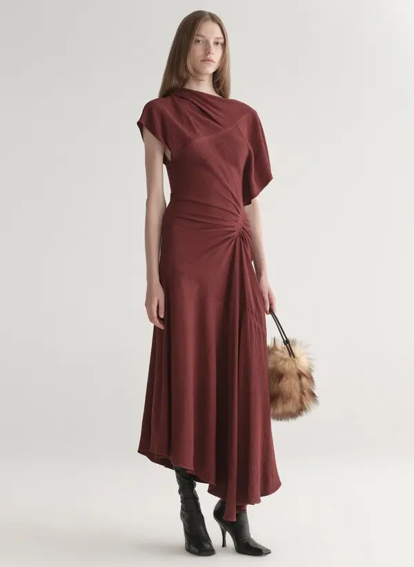 A.L.C. Dena Crepe Midi Dress