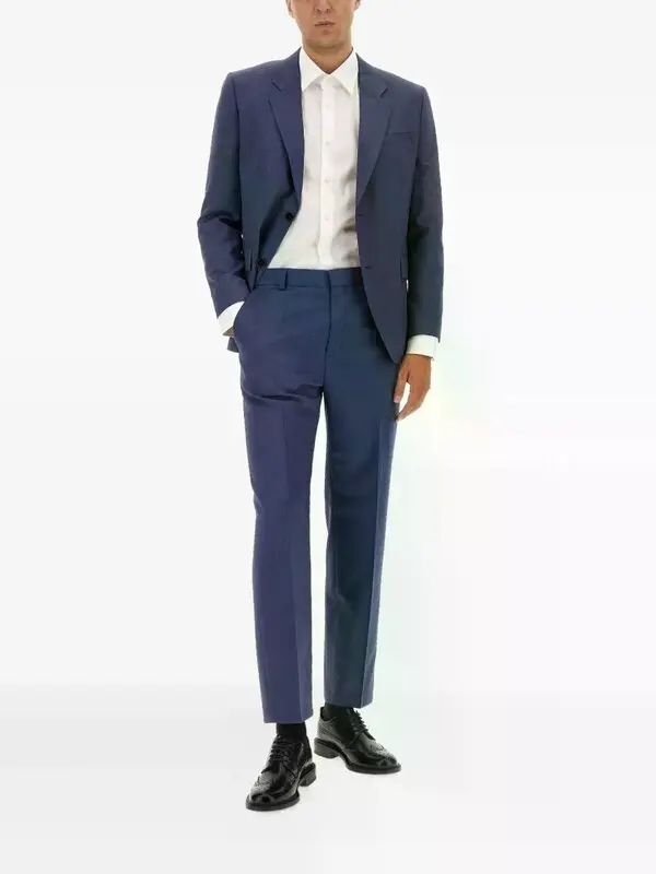 Hugo Single-breasted Blazer - Blue