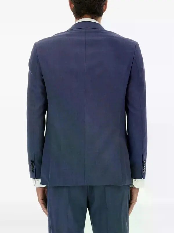 Hugo Single-breasted Blazer - Blue