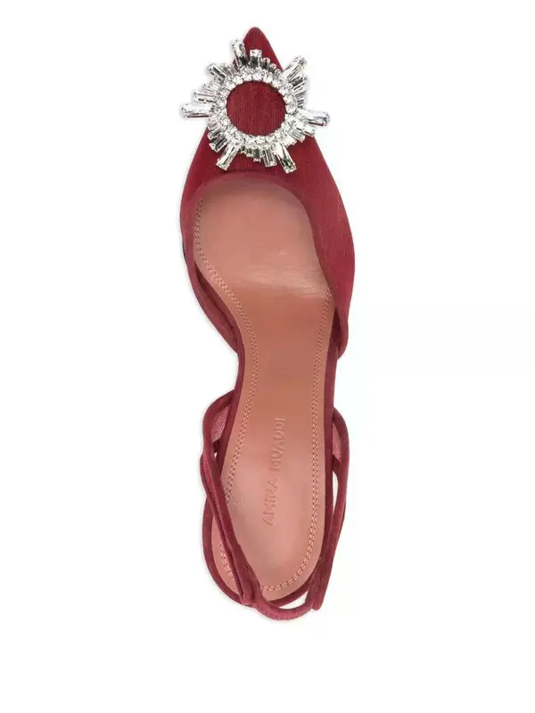 Amina Muaddi 95mm Begum Pumps