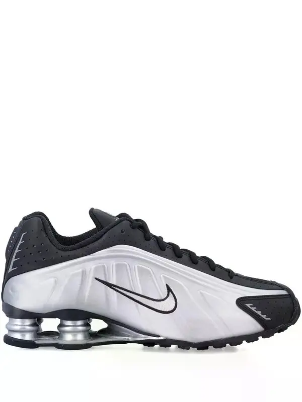 Nike Shox Metallic Sneakers - Silver
