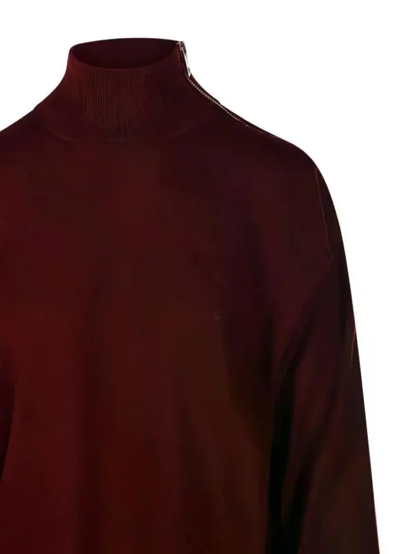 NUDE Side Zip Turtleneck Sweater