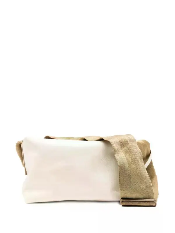 UMA WANG Leather Shoulder Bag - Neutrals