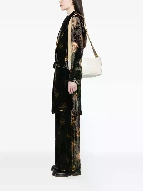 UMA WANG Leather Shoulder Bag - Neutrals