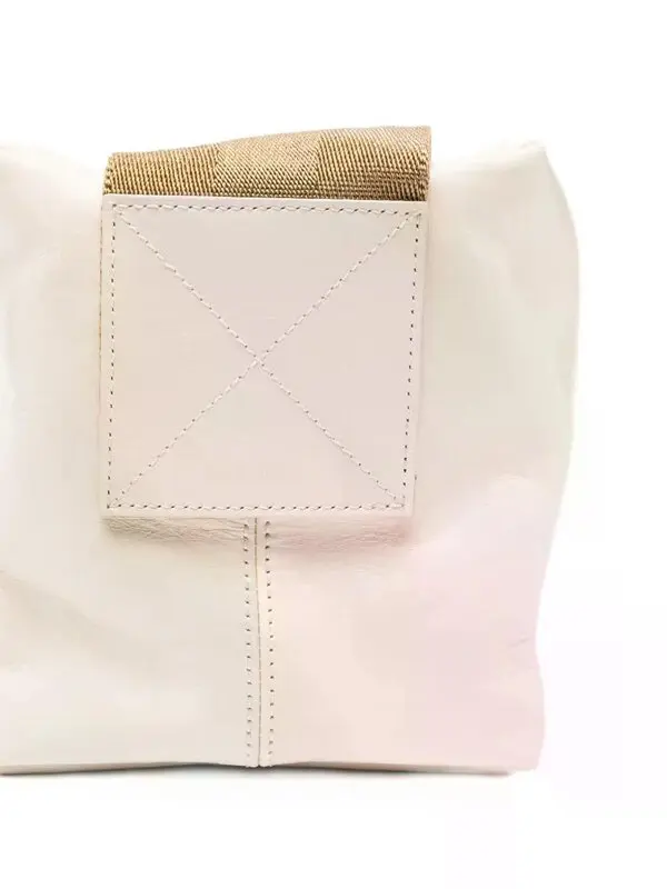 UMA WANG Leather Shoulder Bag - Neutrals