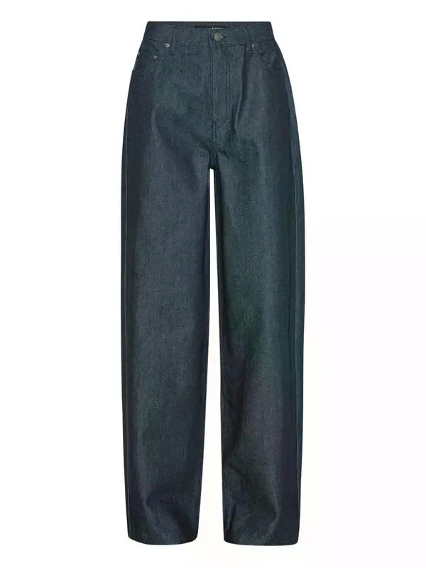 ROTATE BY BIRGER CHRISTENSEN Five-pocket Wide-leg Jeans