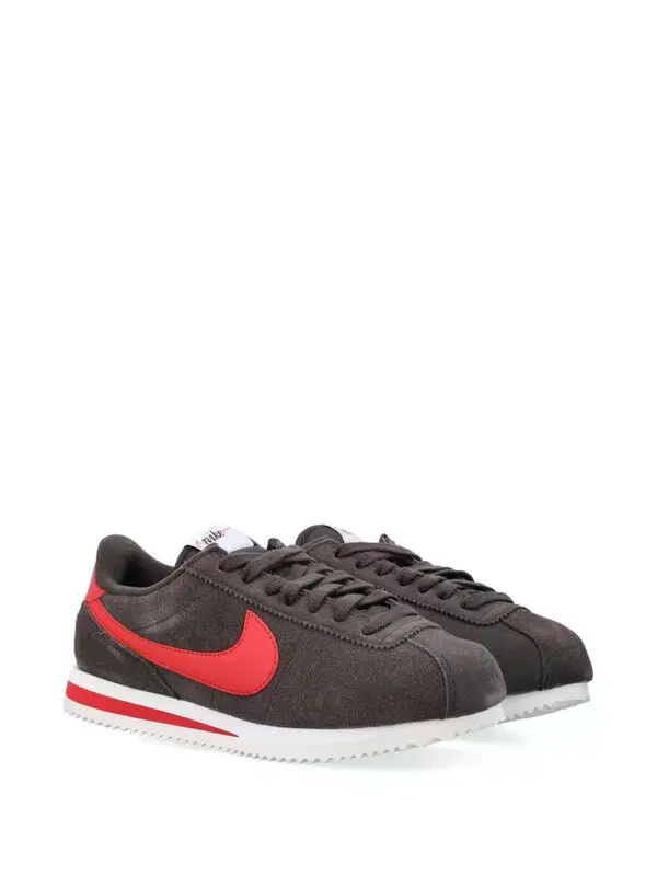 Nike Swoosh Detail Trainers - Brown